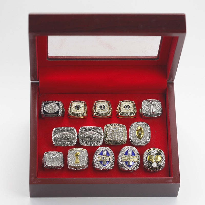 2010-2023 Fantasy Football Ring Set - Hyperings